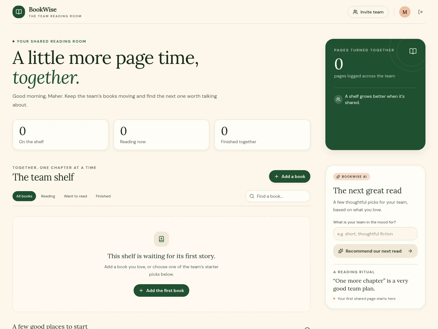 BookWise AI Companion