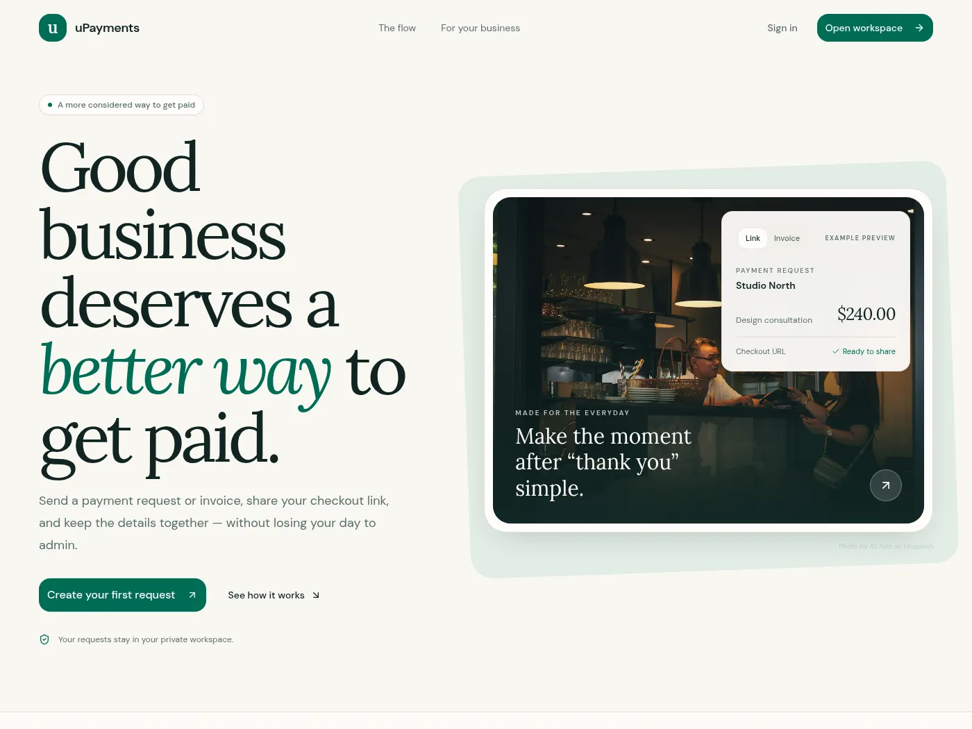 uPayments Redesign Pro