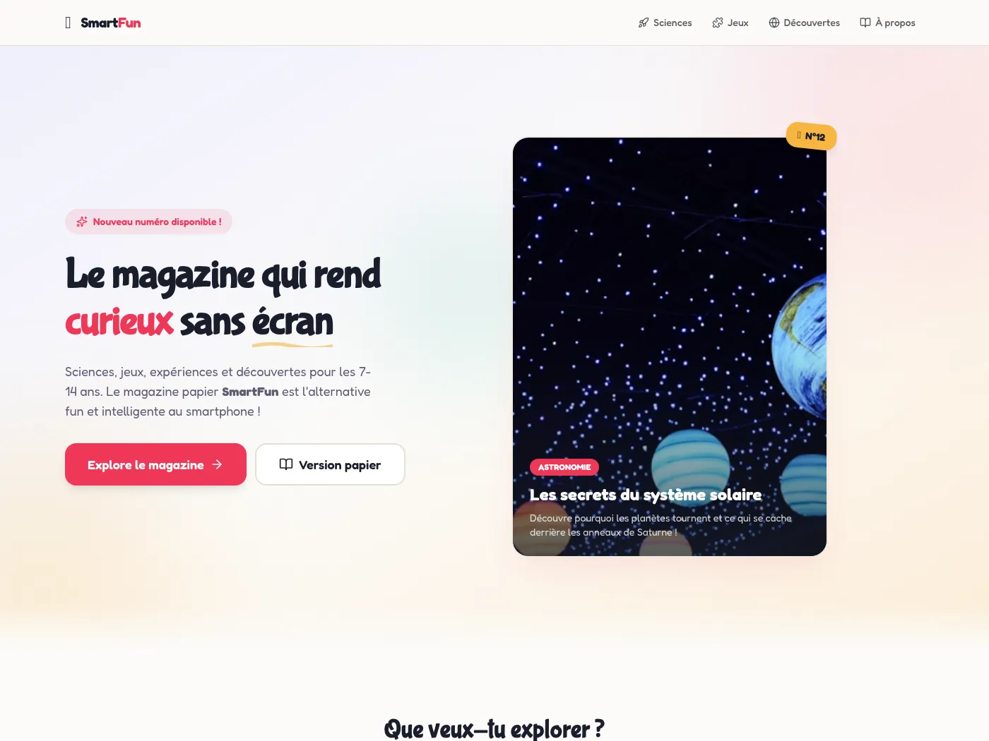 SmartFun Kids Portal