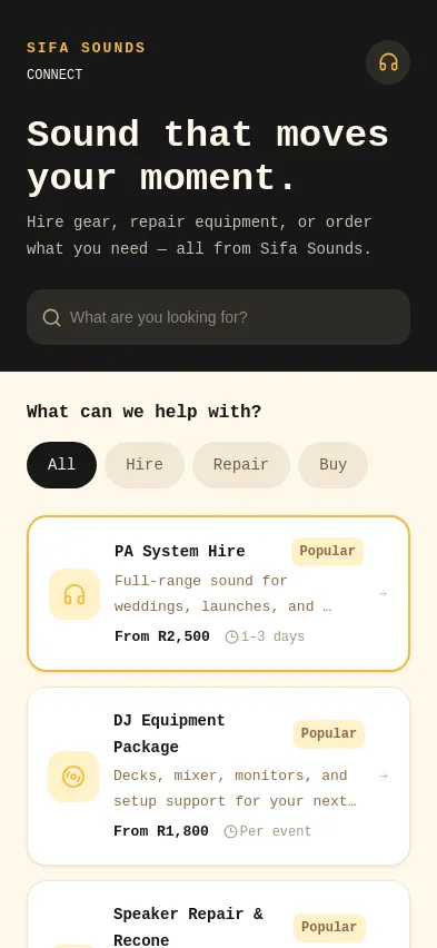 Sifa Sounds Connect