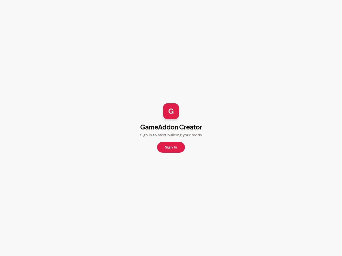 GameAddon Creator