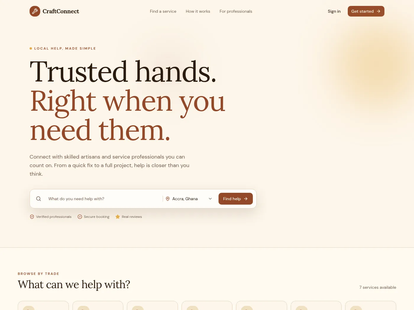 CraftConnect Marketplace