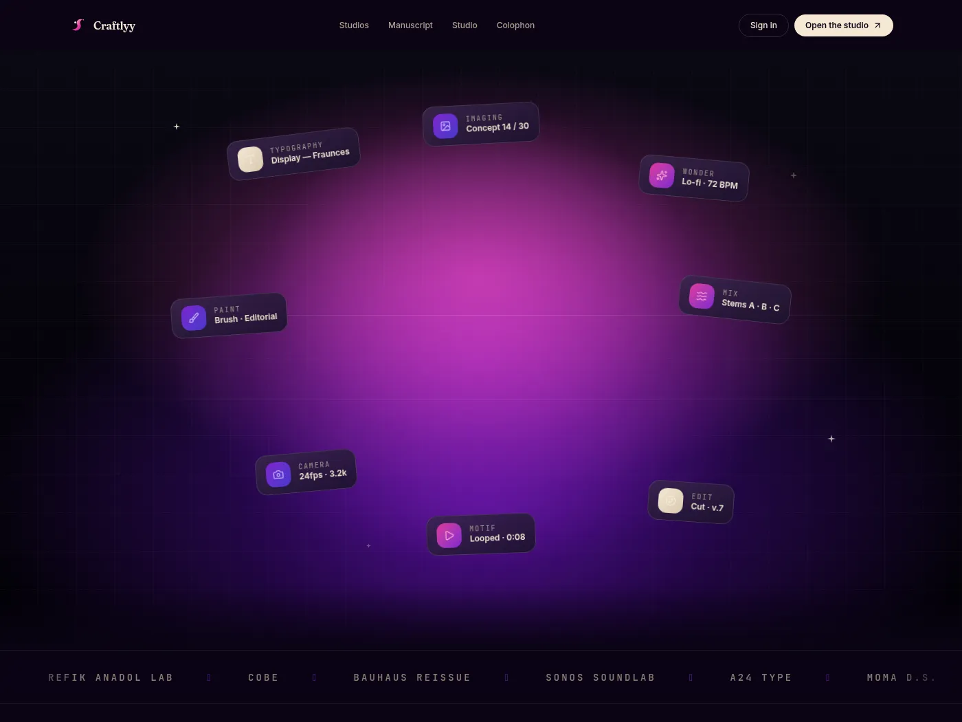 Craftlyy Landing Page