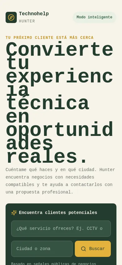 Technohelp Hunter