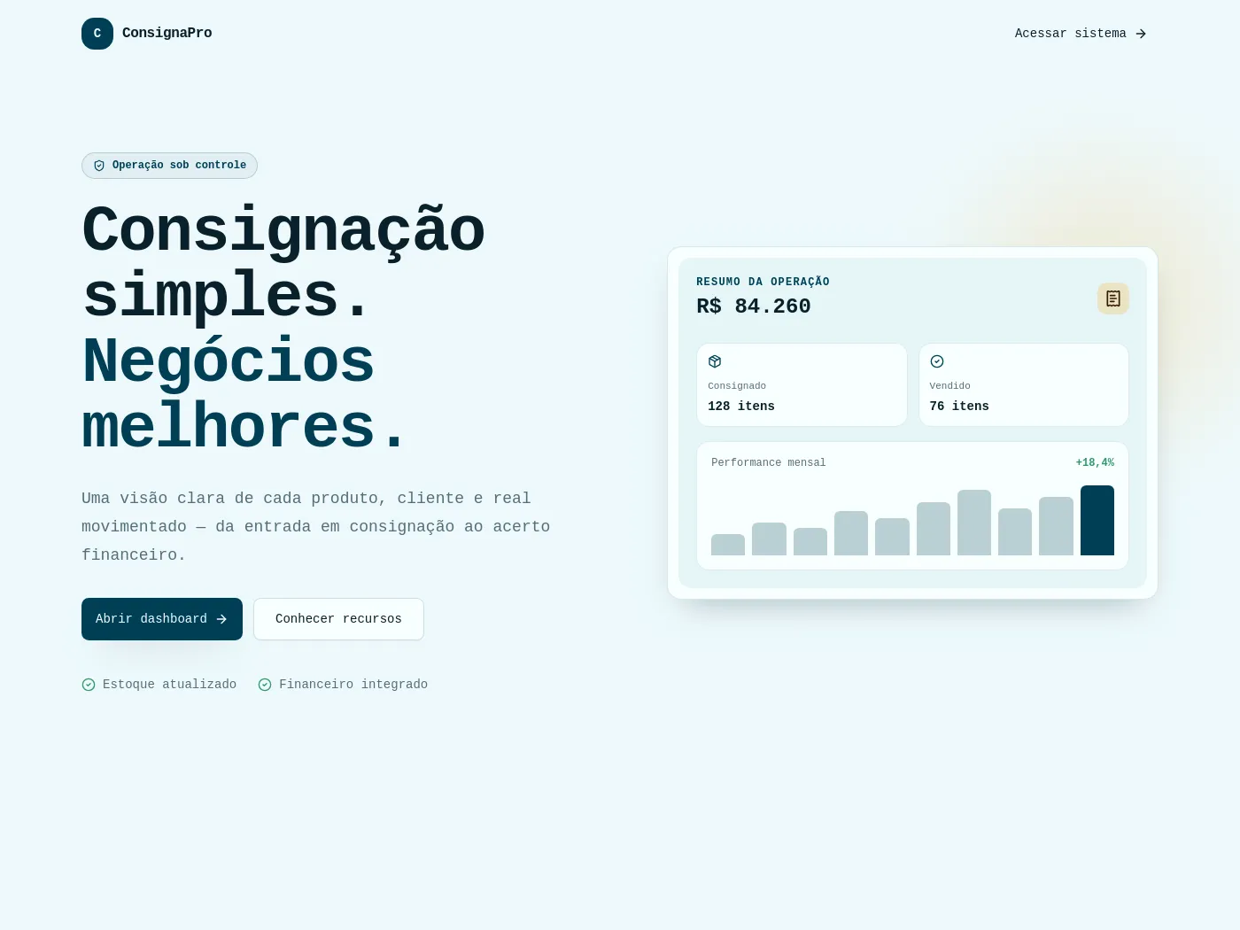 ConsignaPro SaaS