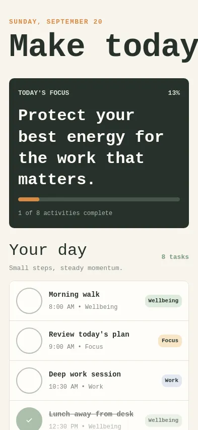 DailyTask Companion