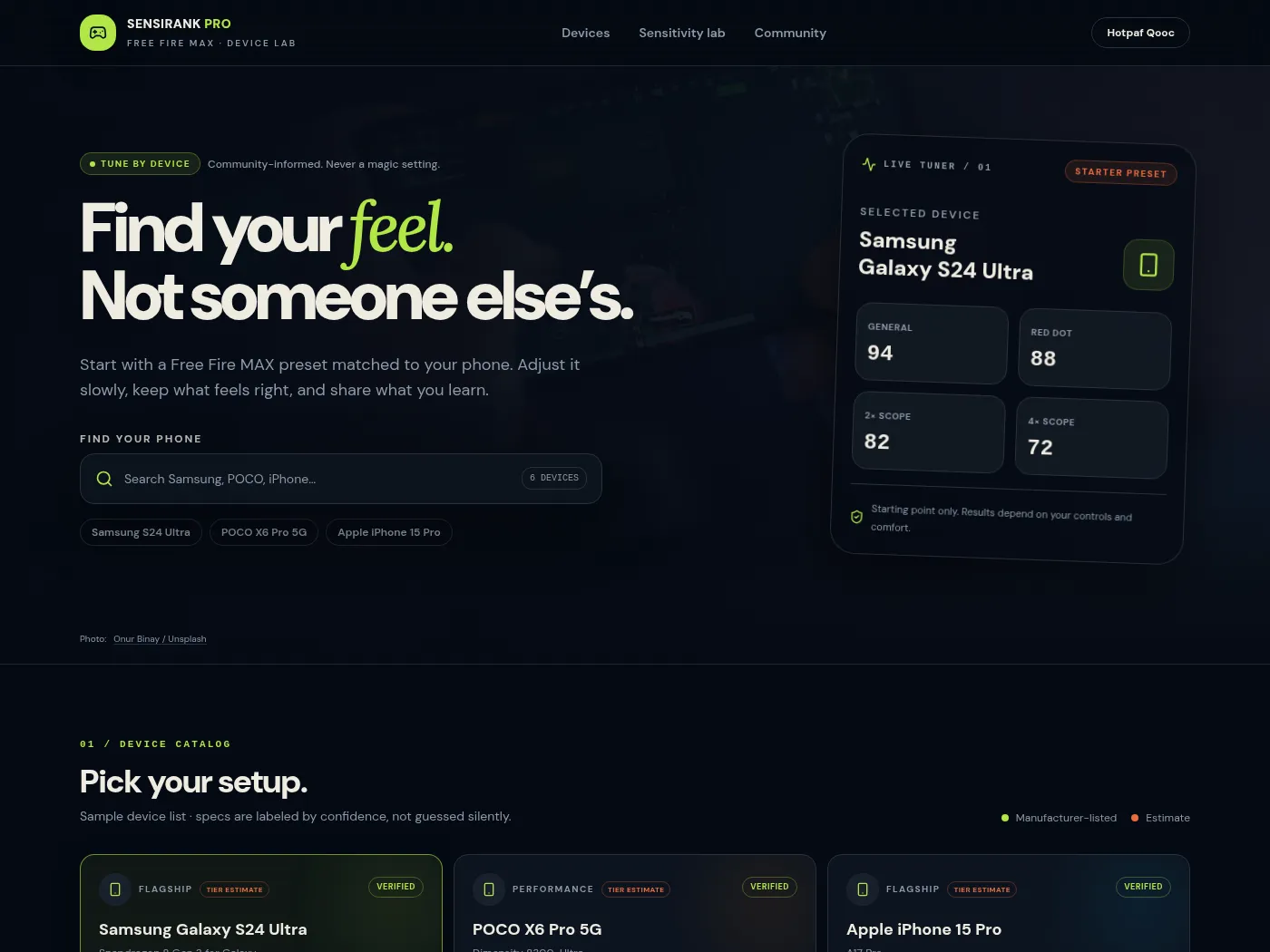 SensiRank Pro