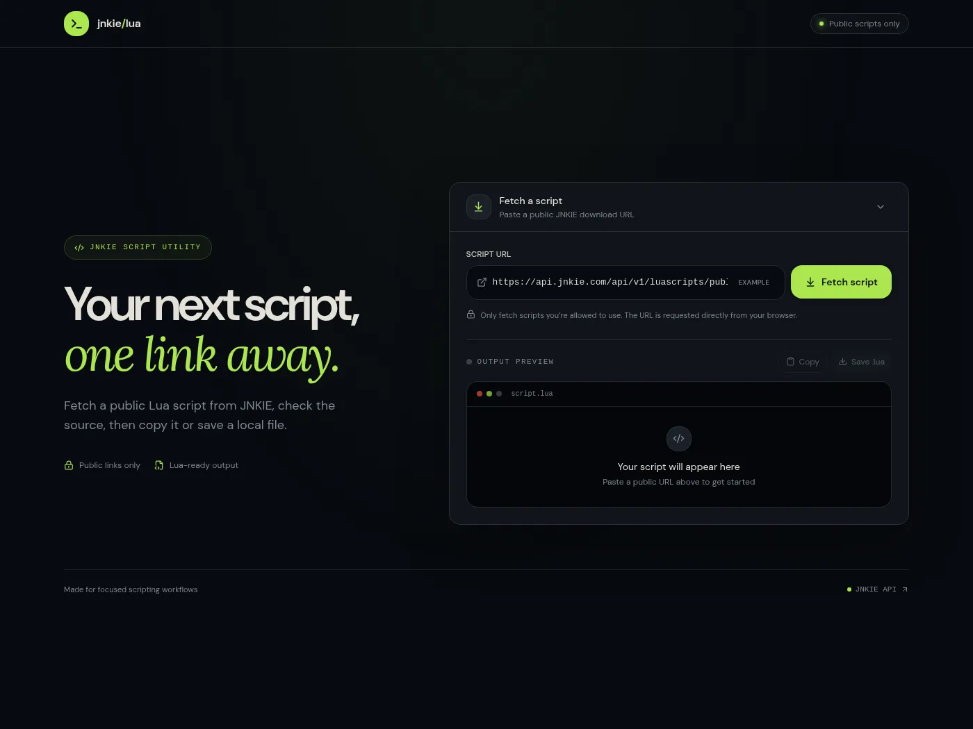 LUA Script Downloader