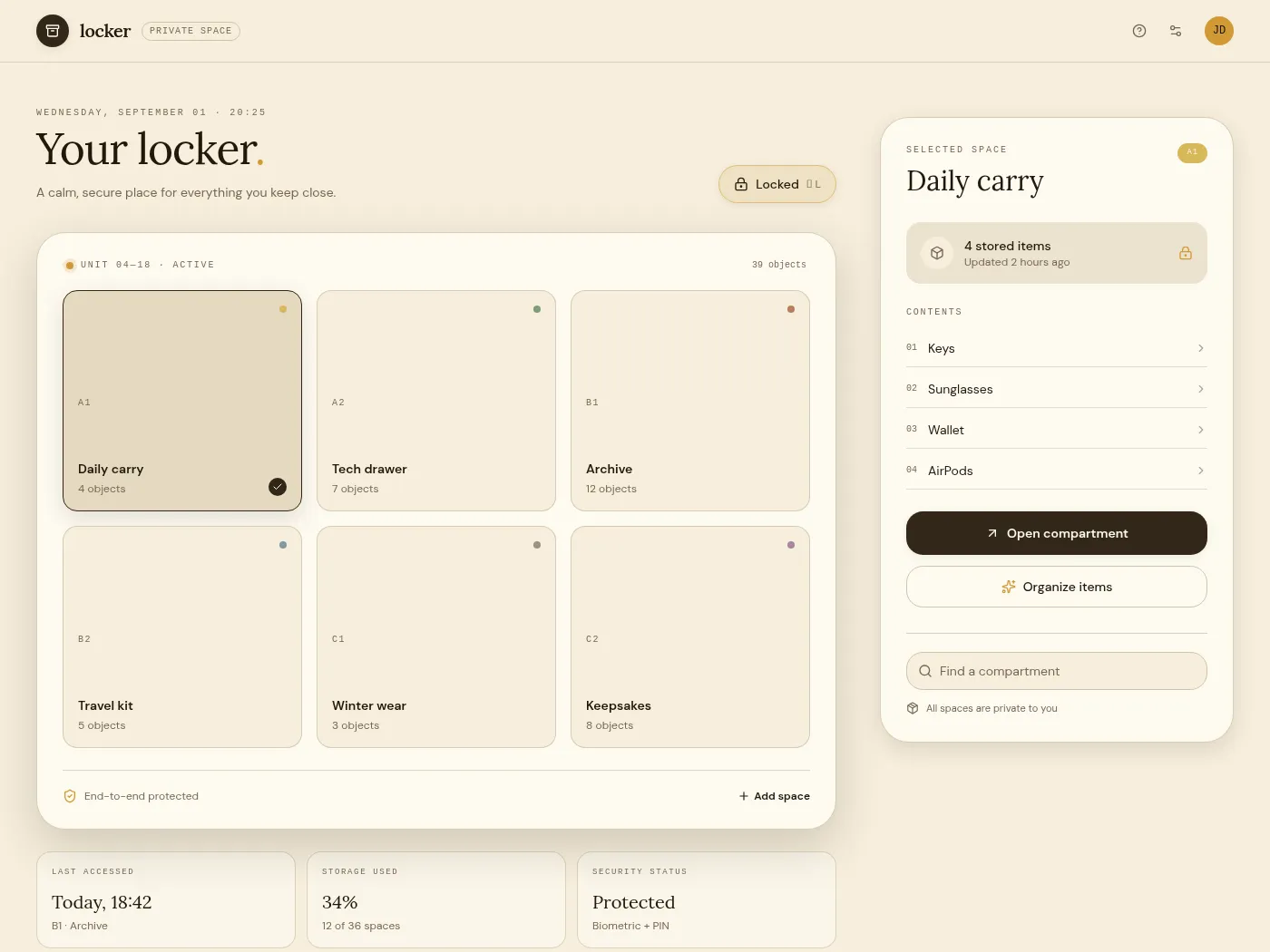Locker UI Pro