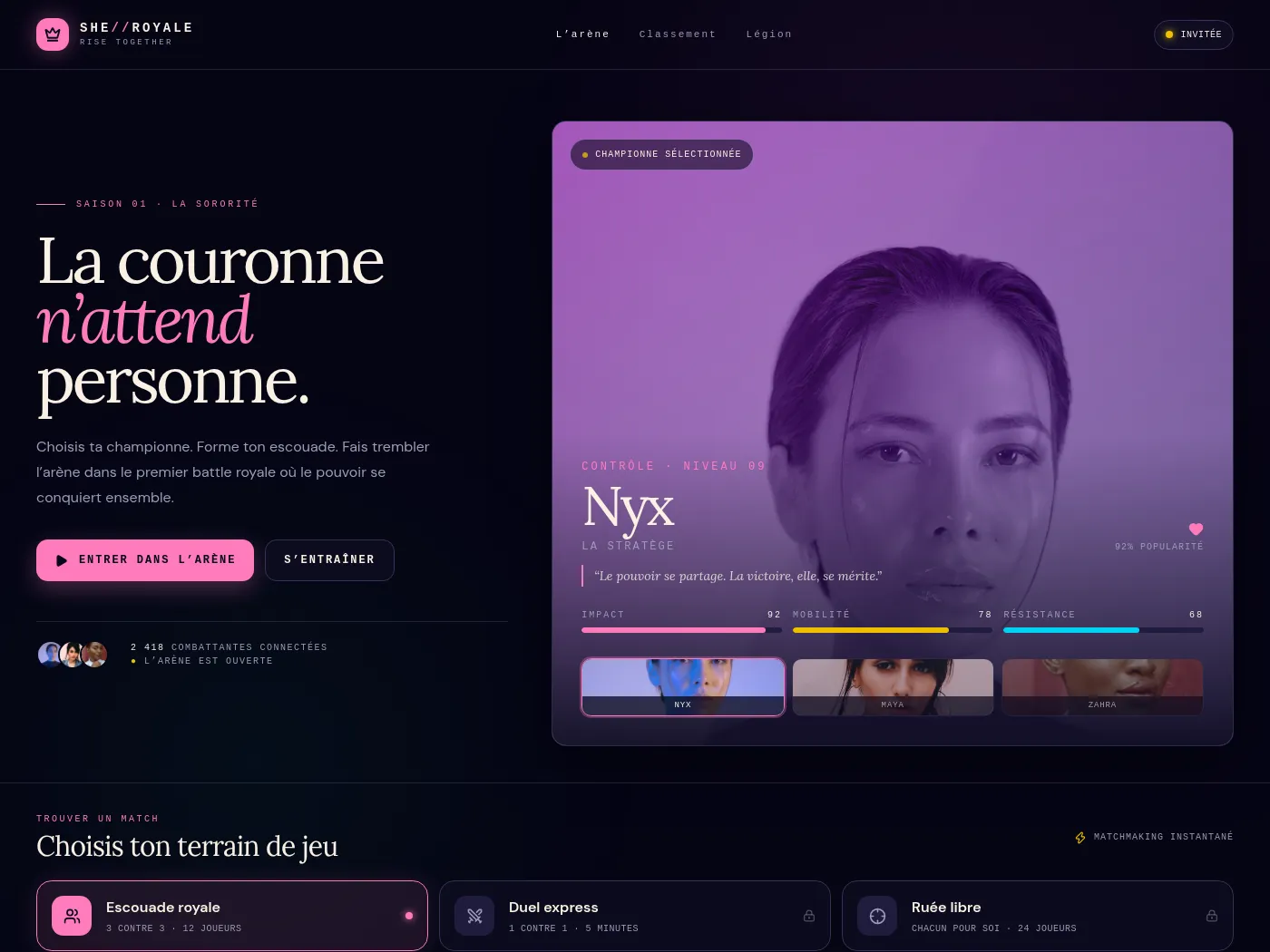 Feminist Royale Game