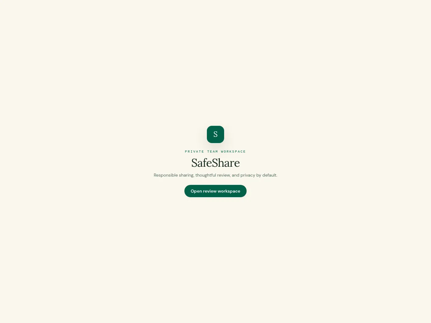 SafeShare Platform