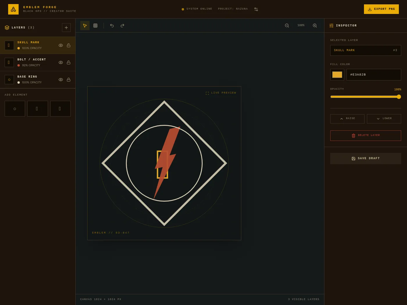 BO3 Emblem Creator