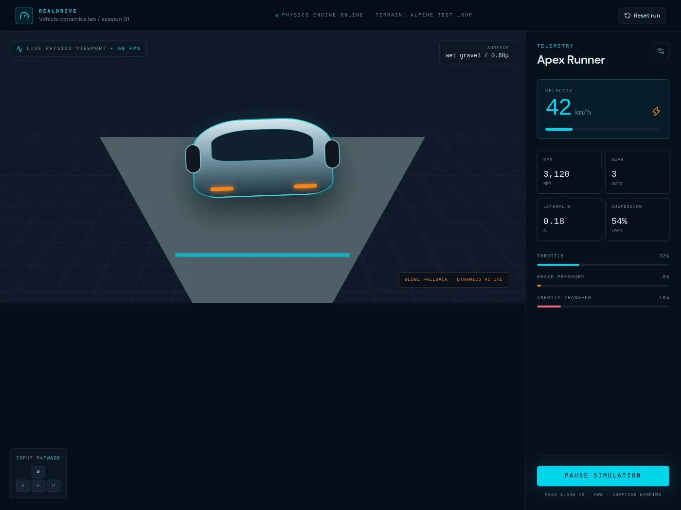 RealDrive 3D Simulator