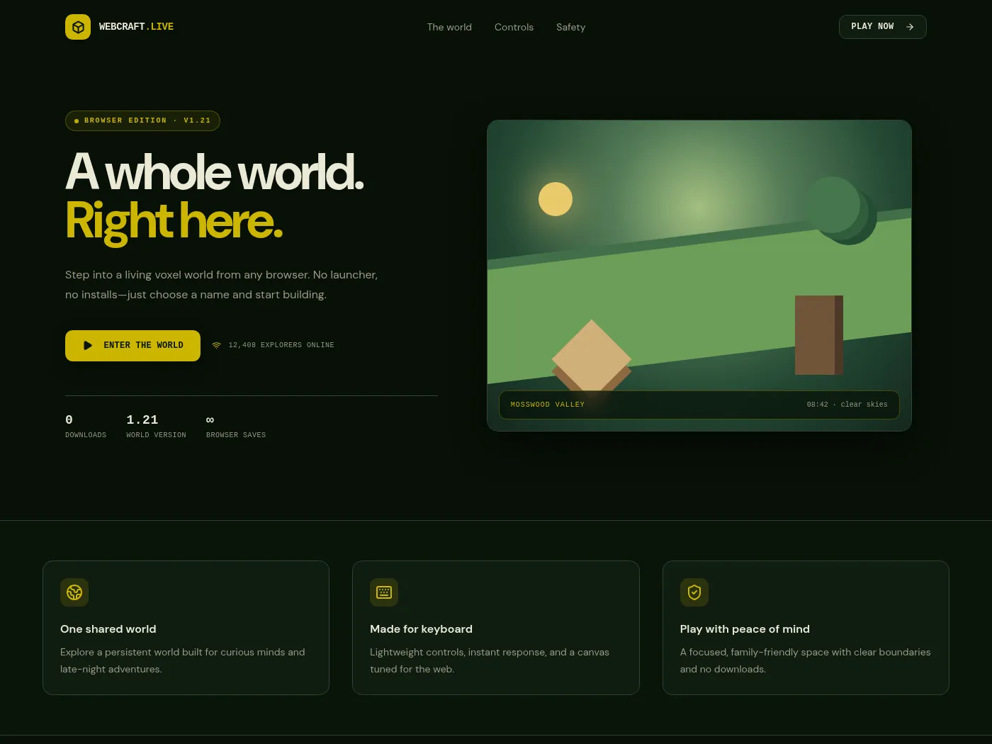 WebCraft Live