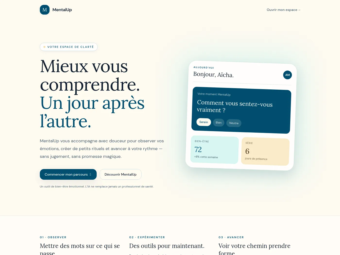 MentalUp Wellness Platform