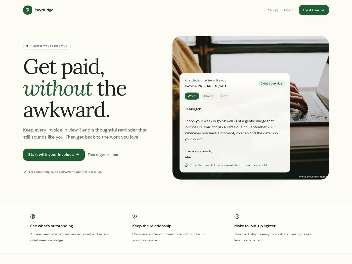 PayNudge SaaS Dashboard