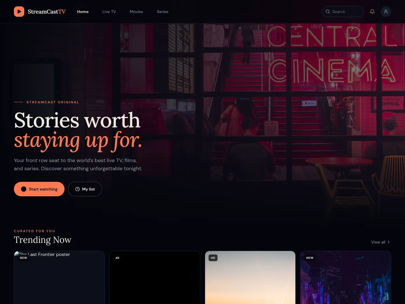 StreamCast TV
