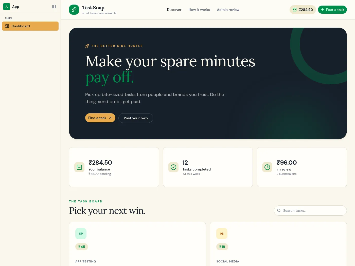 TaskSnap Platform