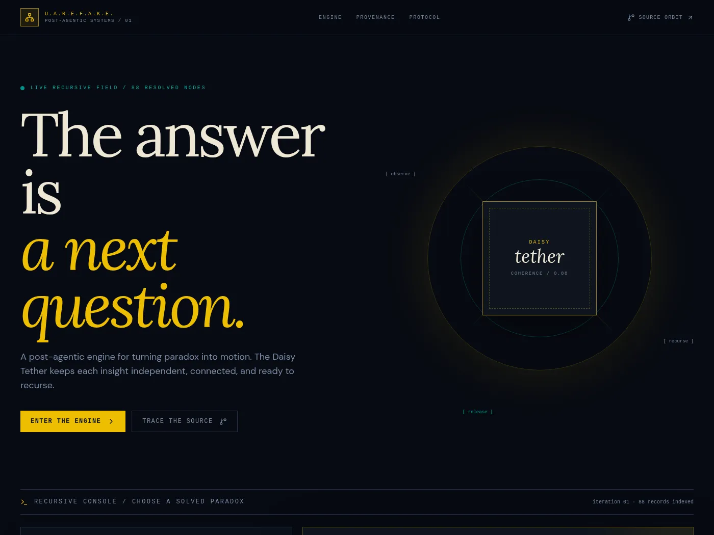 Paradox Solution Engine