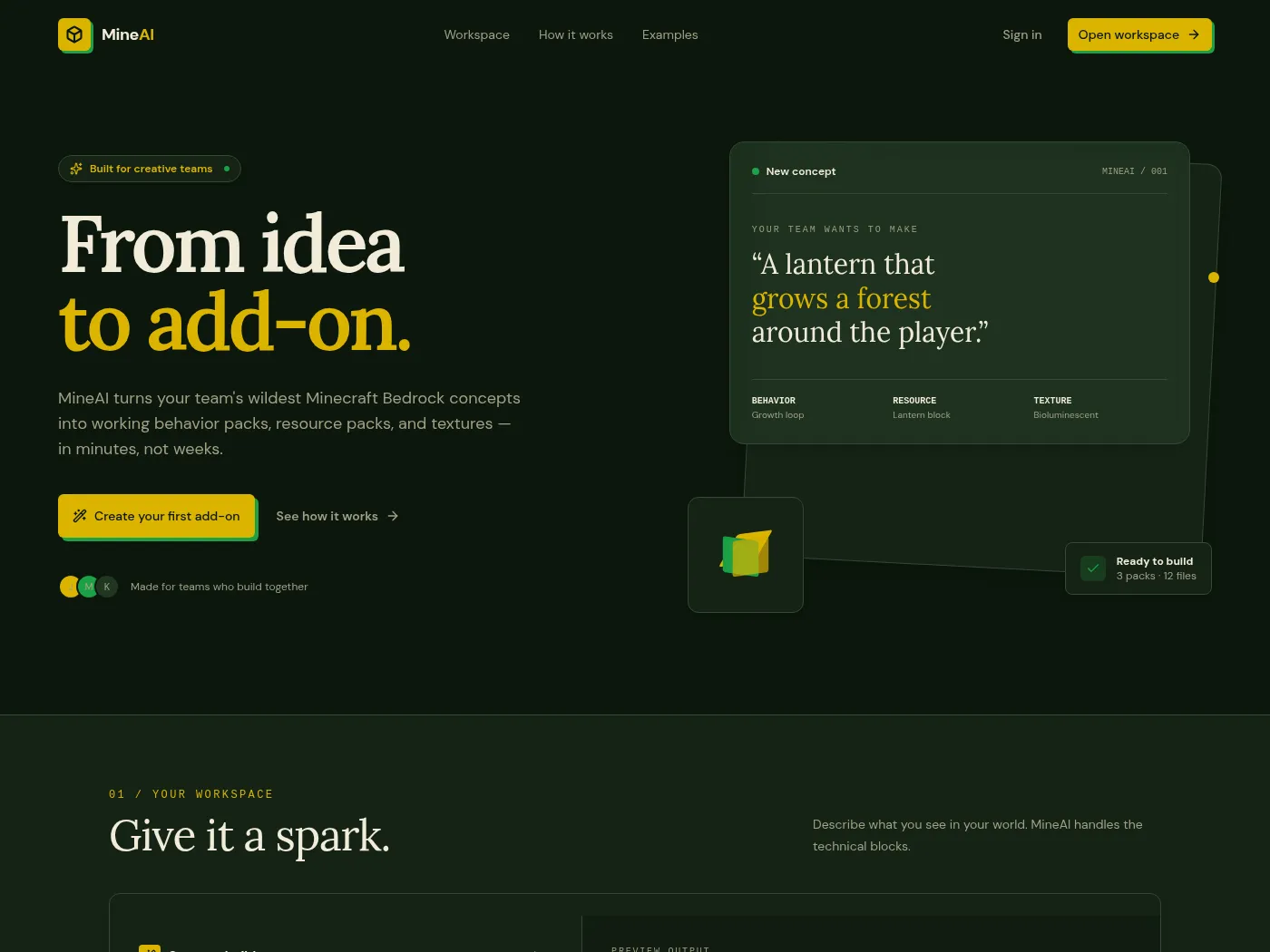 MineAI Add-ons Creator