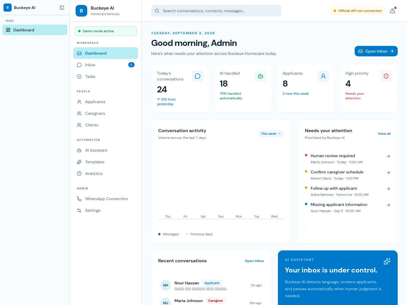 Buckeye AI Chat Assistant