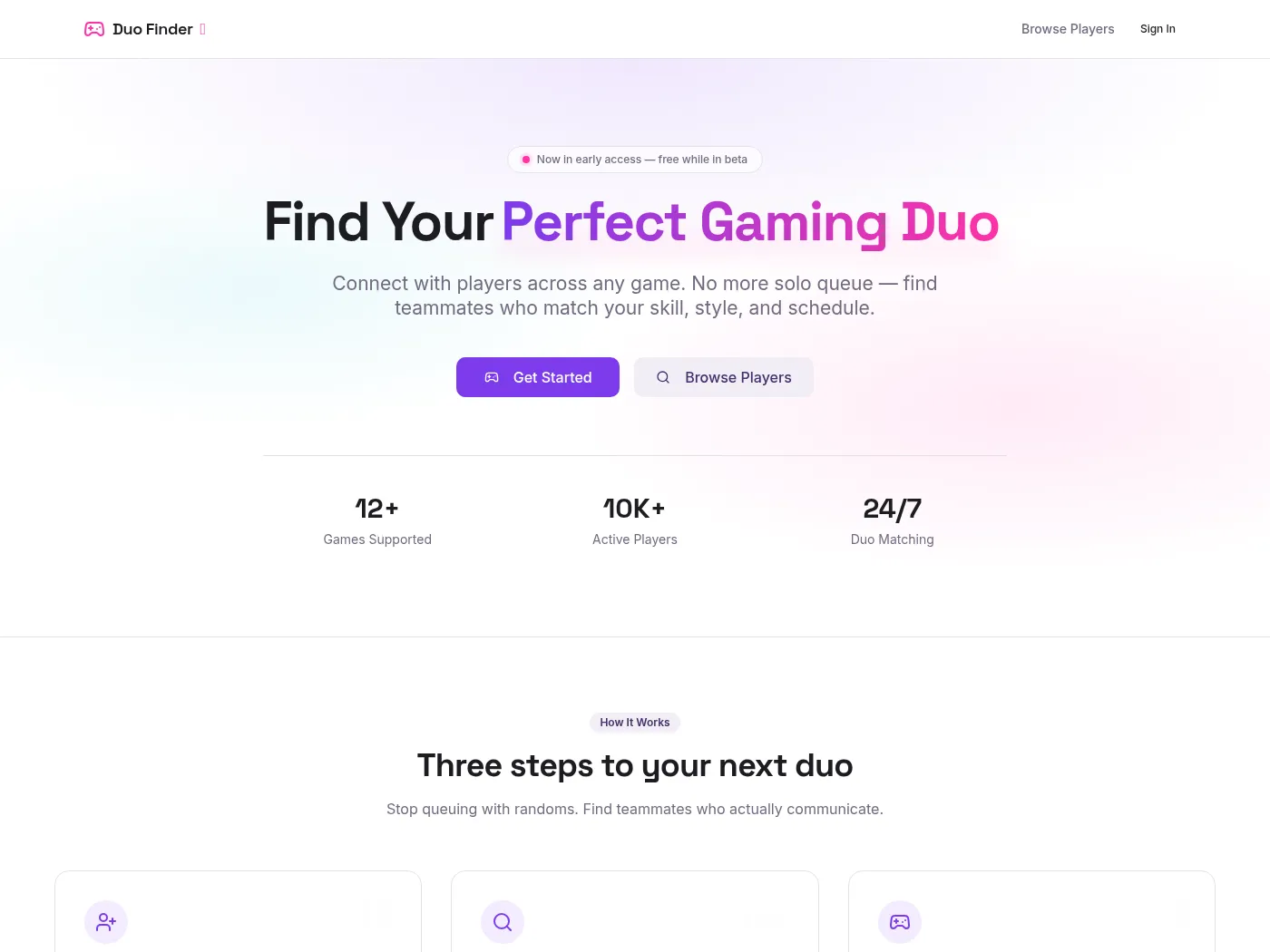 Duo Finder⚡