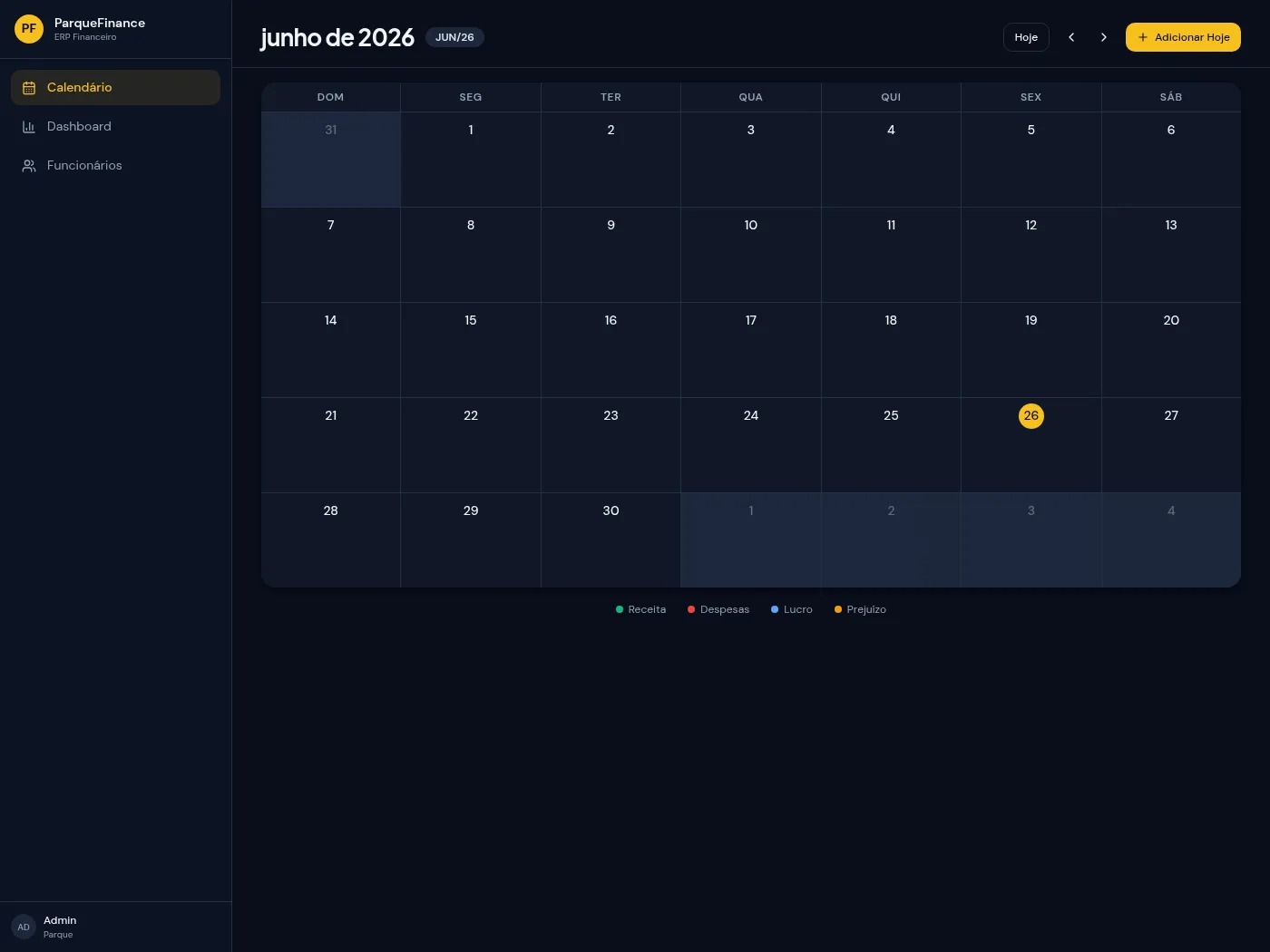 ParqueFinance Pro
