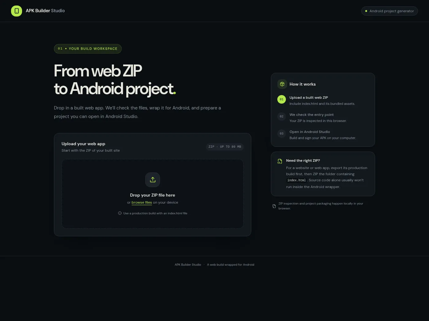 APK Builder Studio