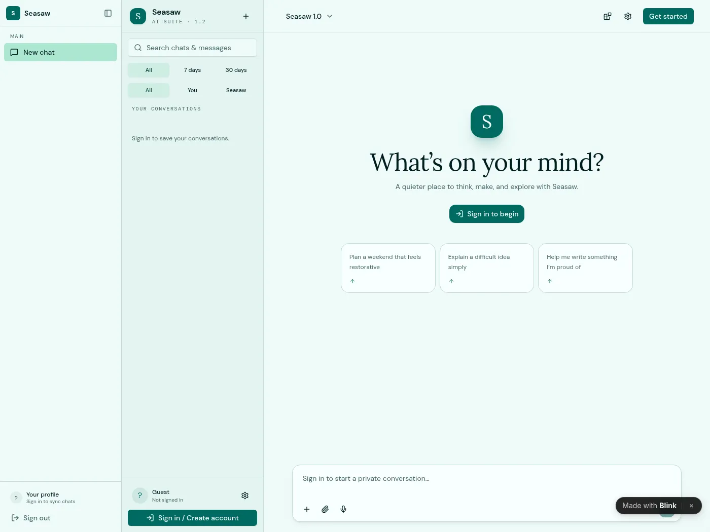 Seasaw AI Chat Suite