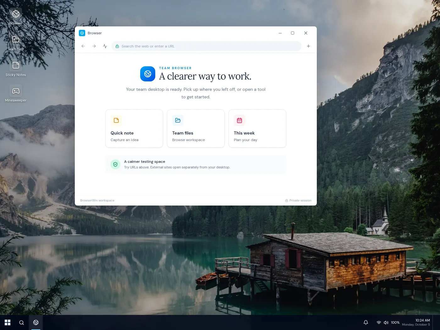 BrowserWin 10