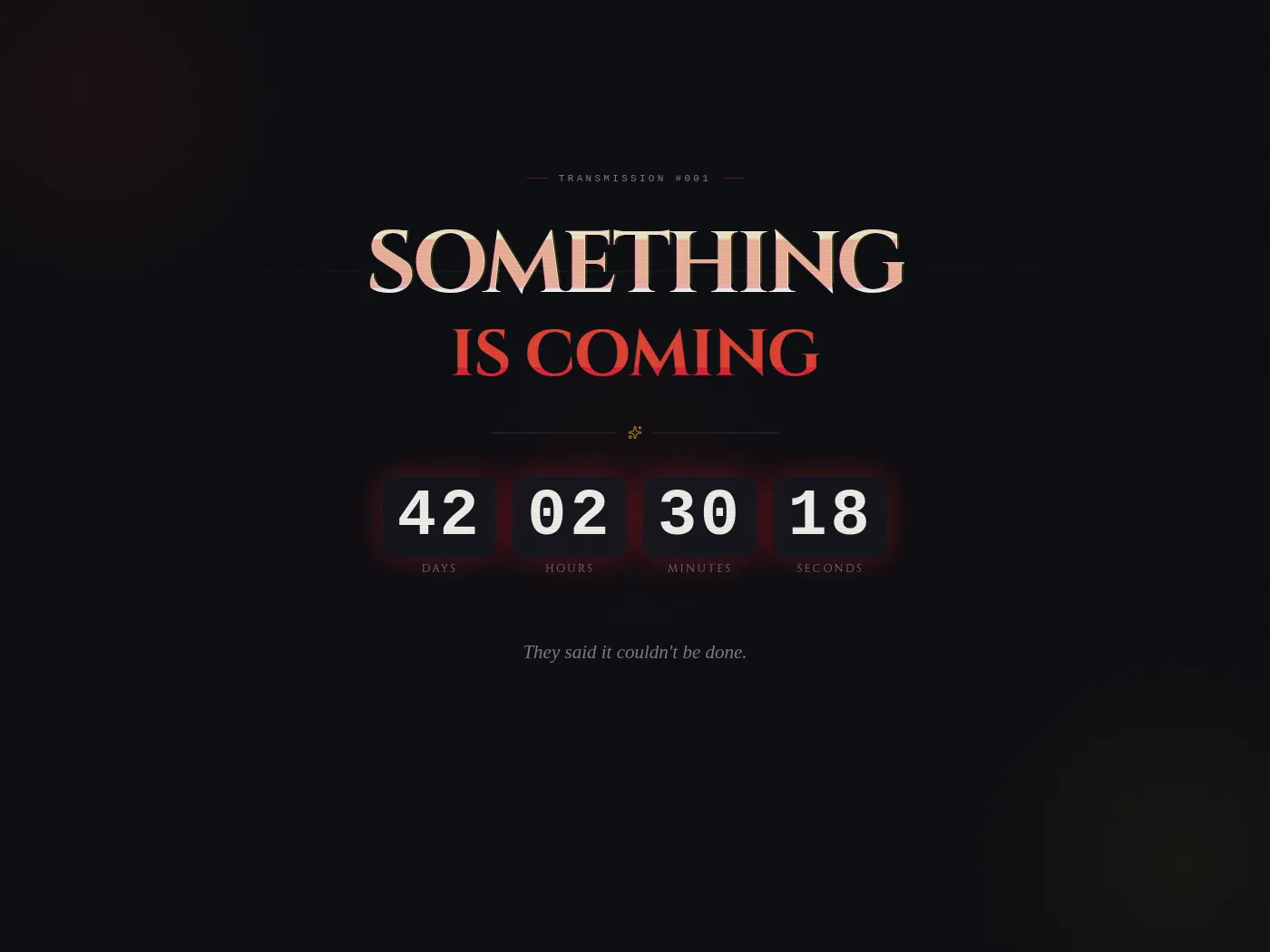 Cryptic Single Teaser