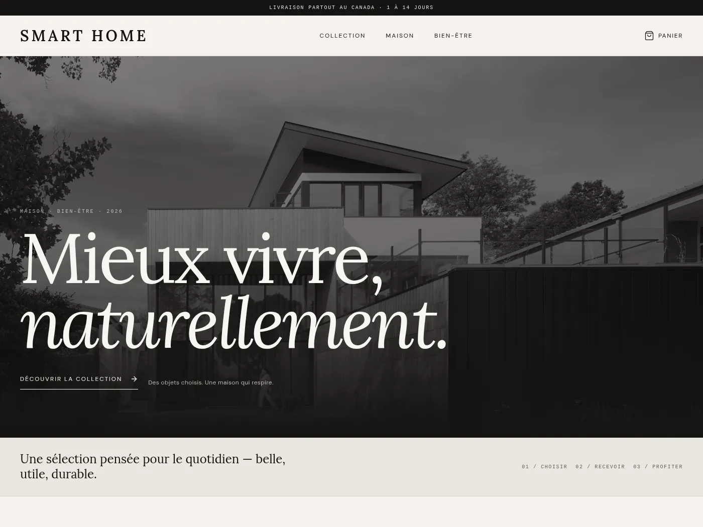 Smart Home E-Commerce