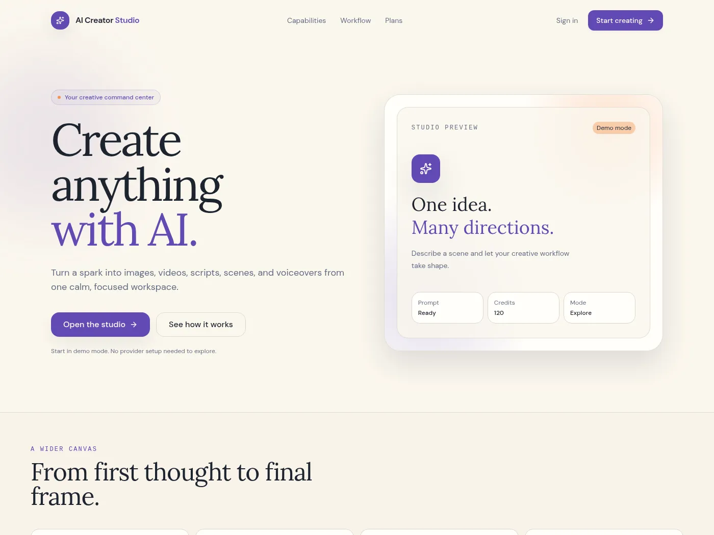 AI Creator Studio