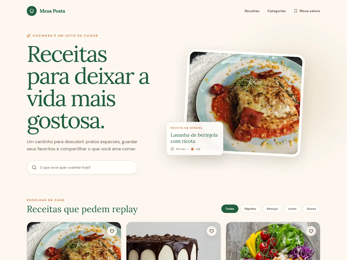 Receitas Fáceis Online