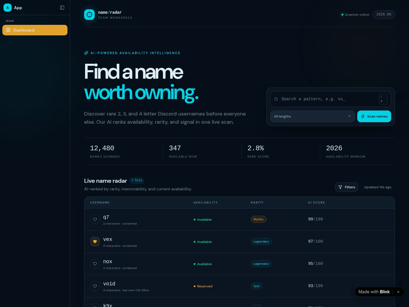 Discord Name Sniper