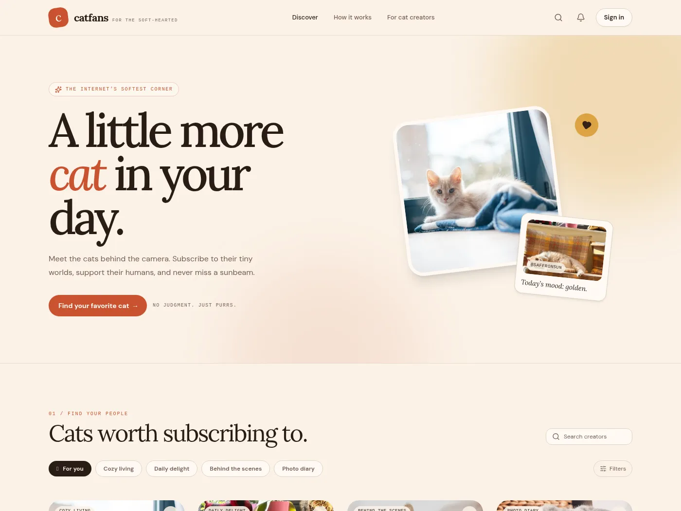 CatFans Platform