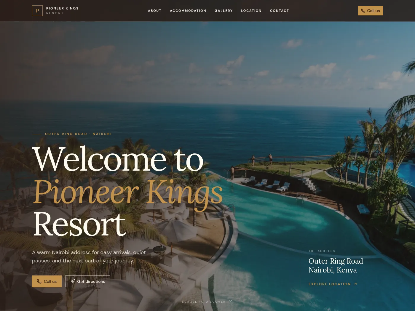 Pioneer Kings Resort Site
