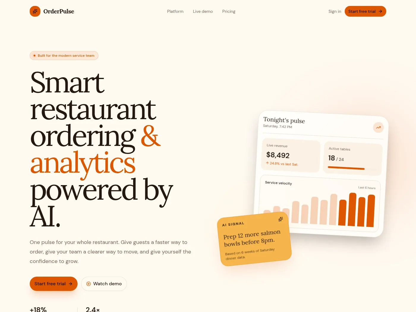 OrderPulse SaaS Platform
