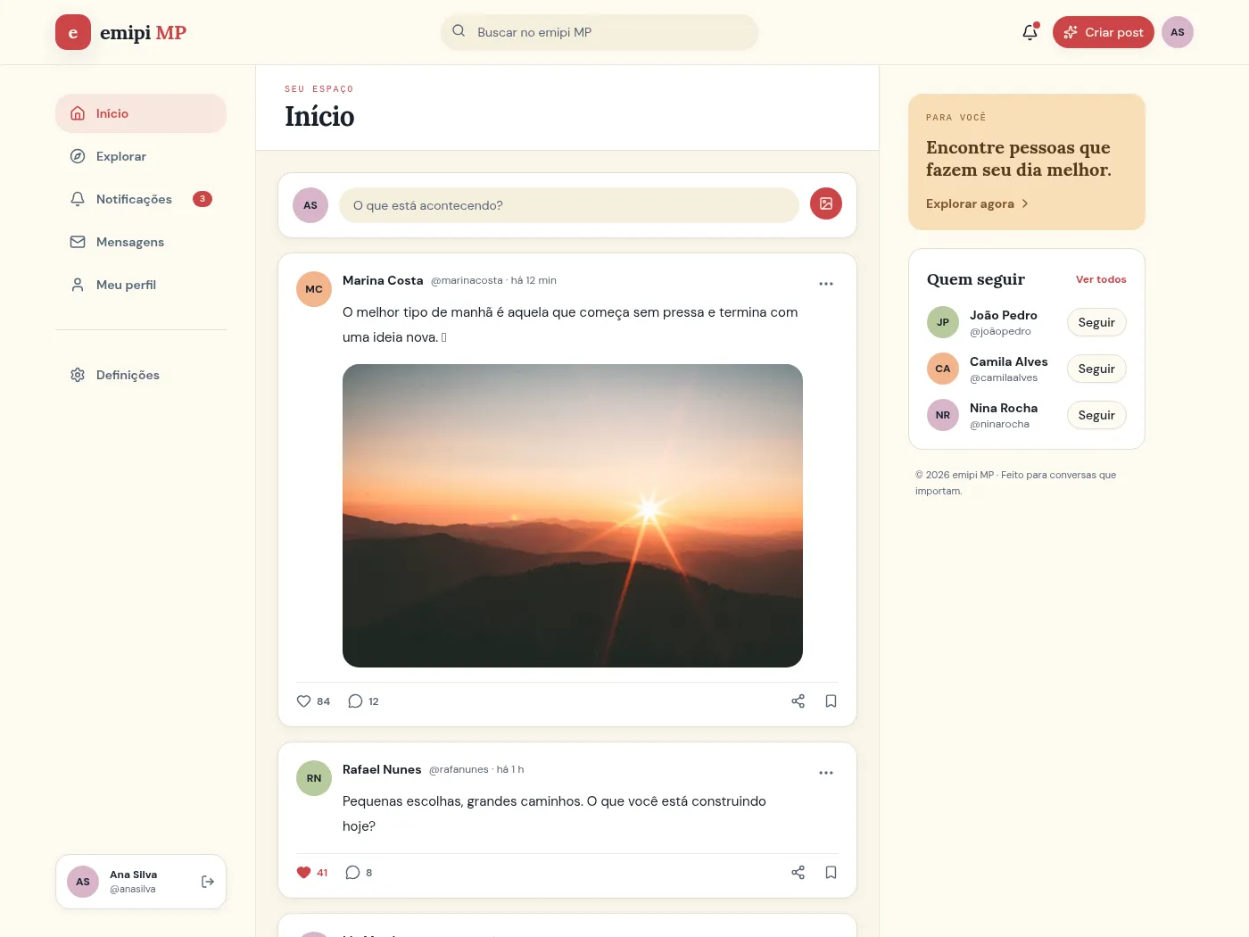 emipi MP Social Platform