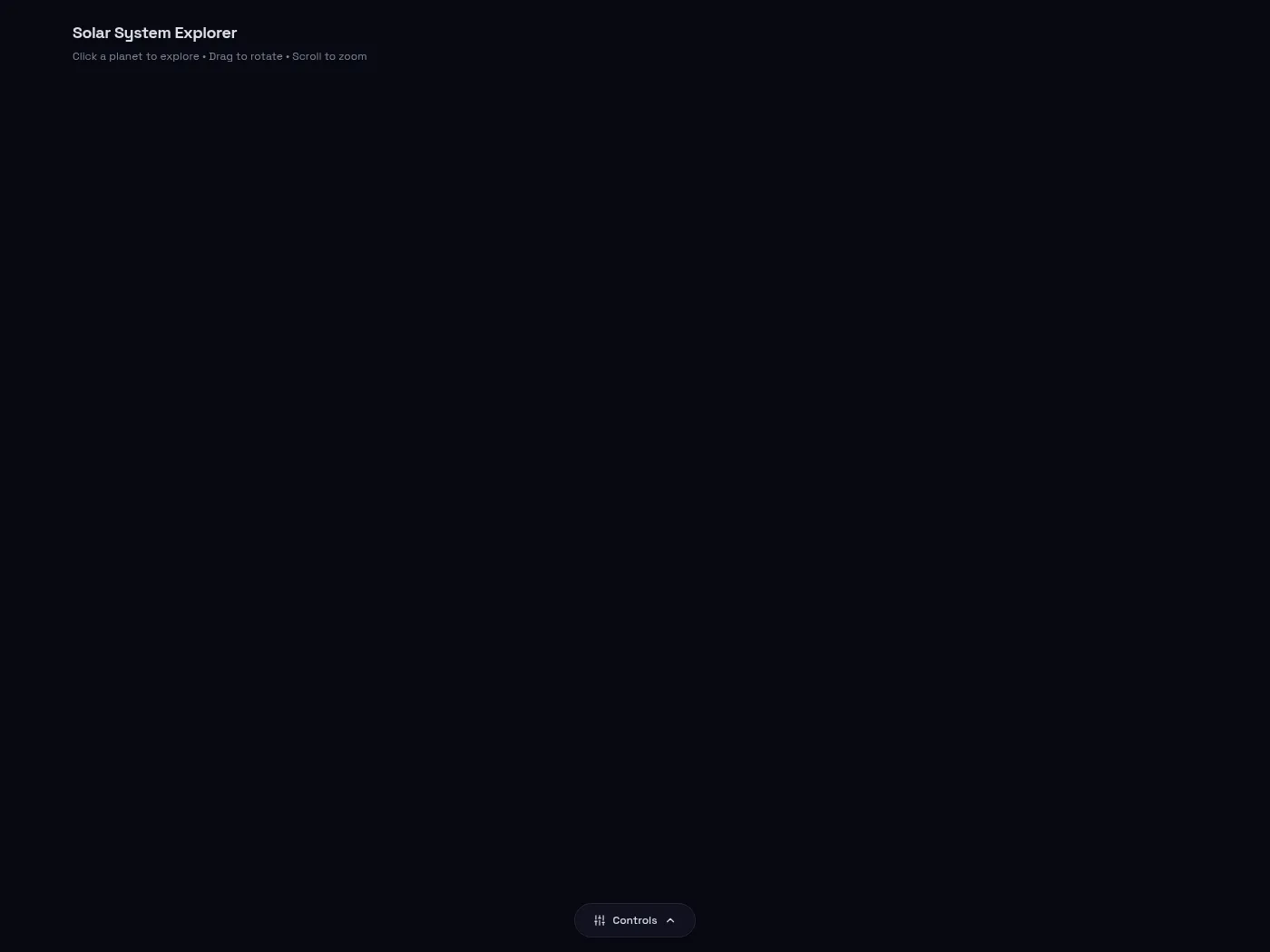 Solar System Explorer
