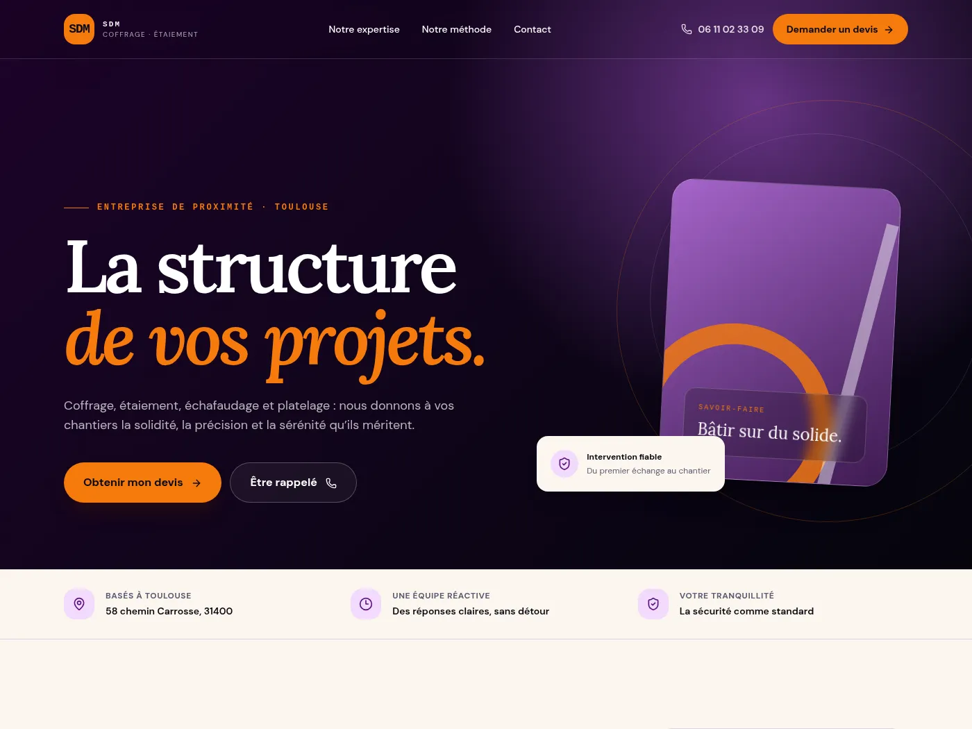 SDM Coffrage Pro Web
