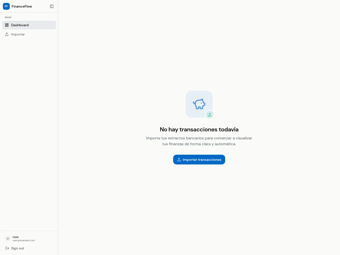 FinanceFlow Dashboard