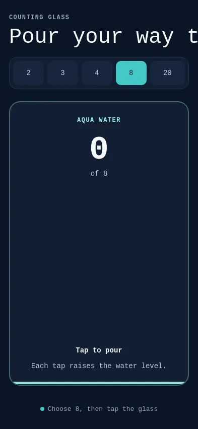 Colorful Counting App