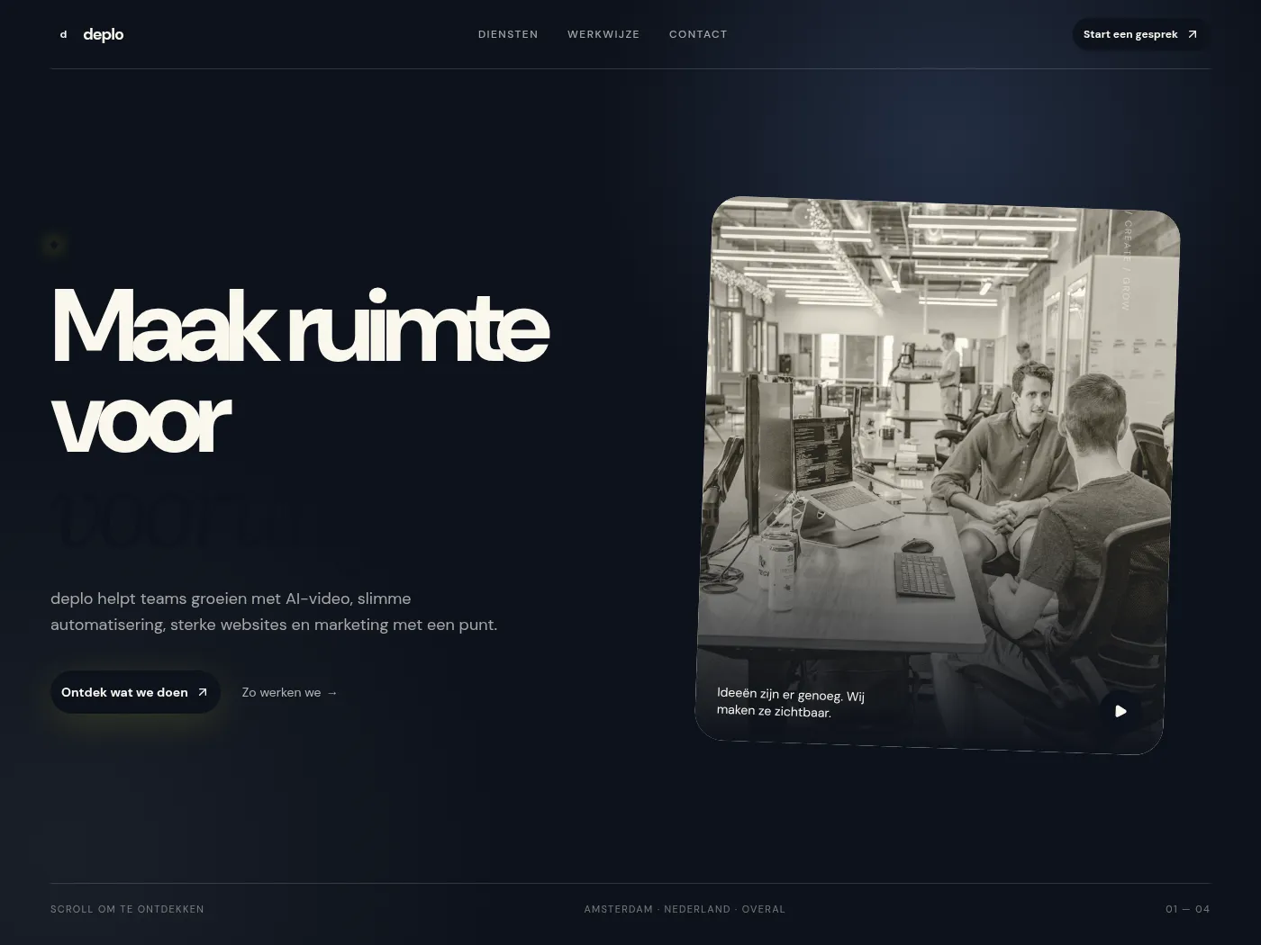 Deplo Agency Platform