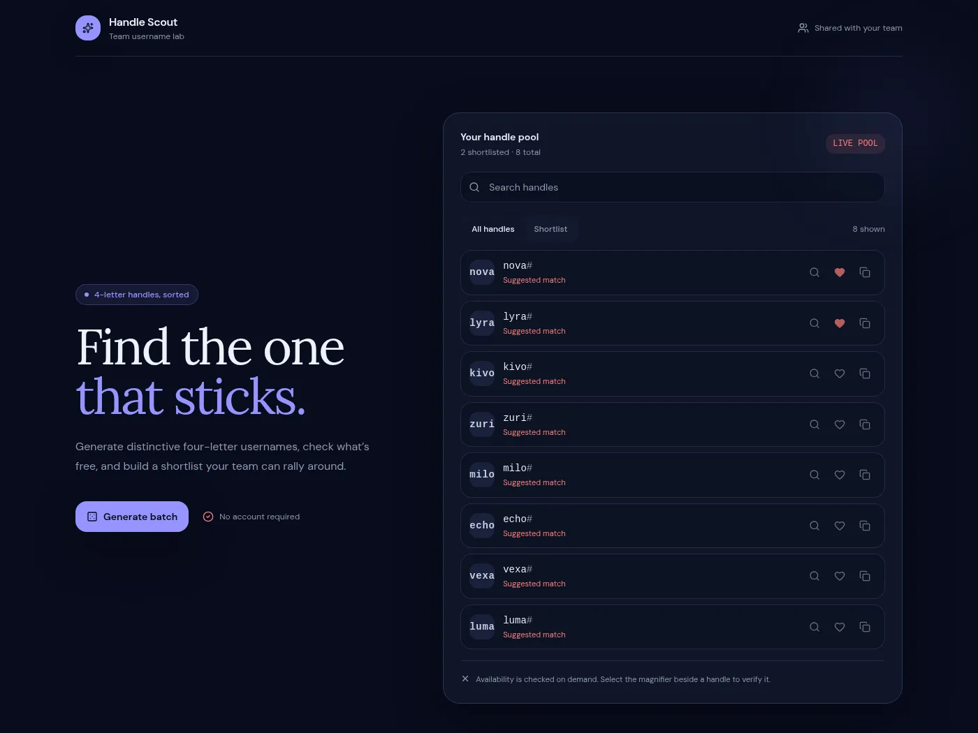 Discord Handle Finder