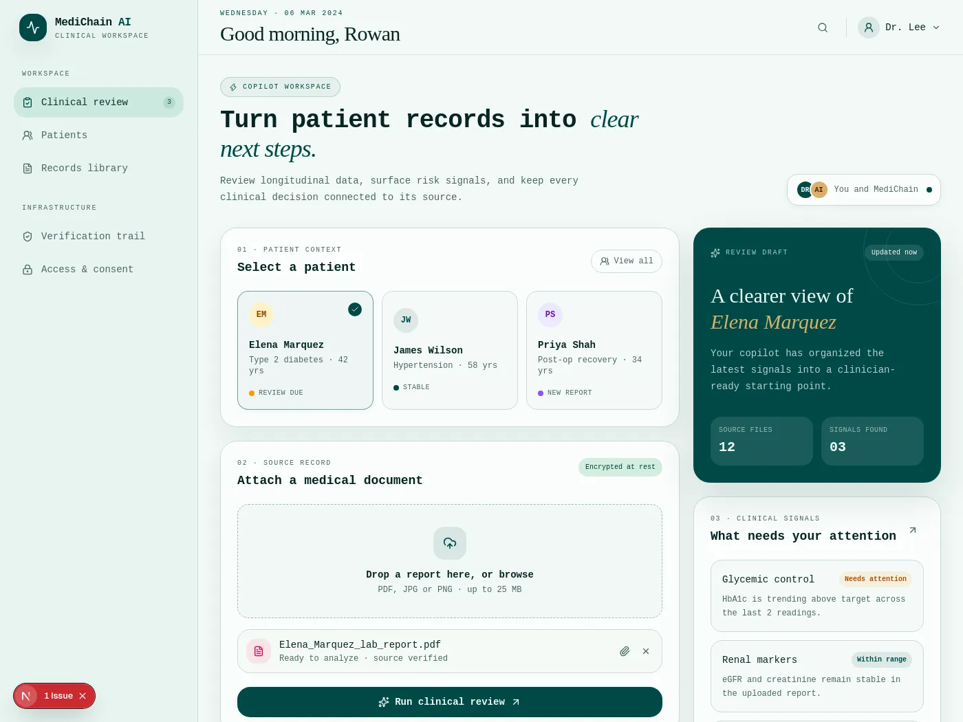 MediChain AI