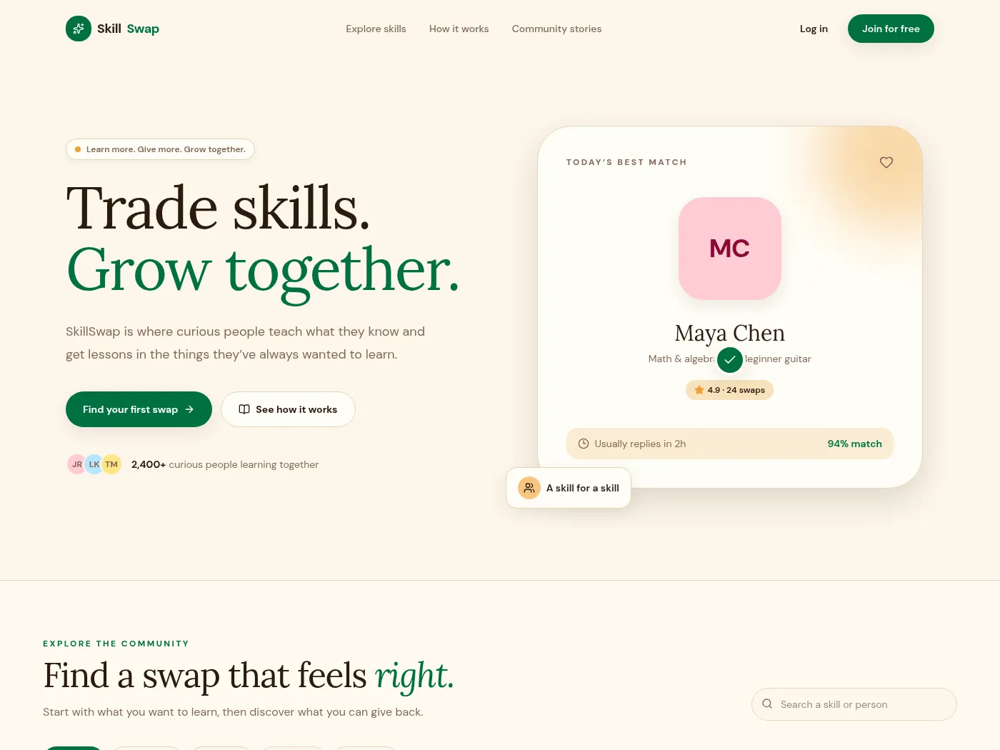 SkillSwap Learning Hub