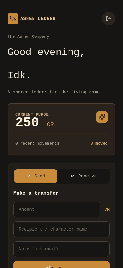 LARP Wallet Mobile