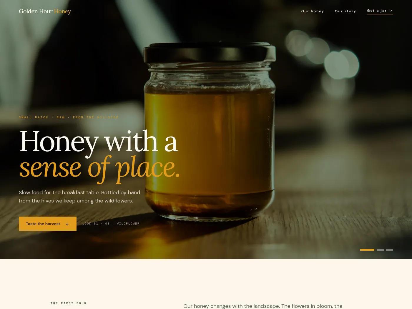 Honey Business Site