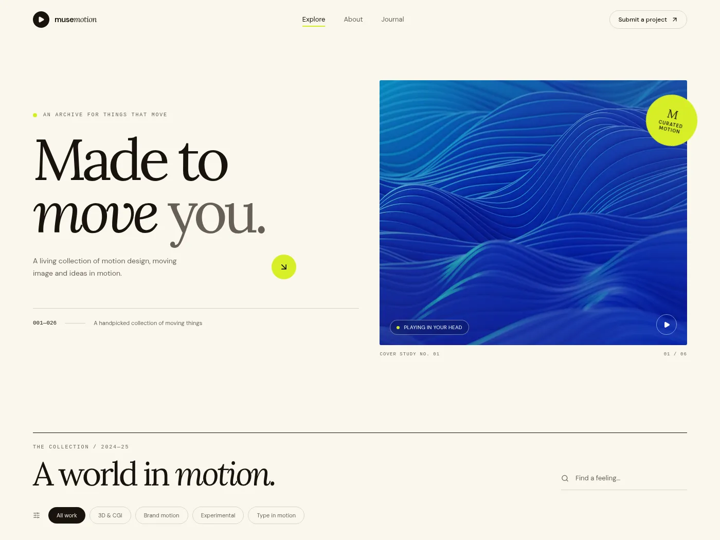 MuseMotion Clone